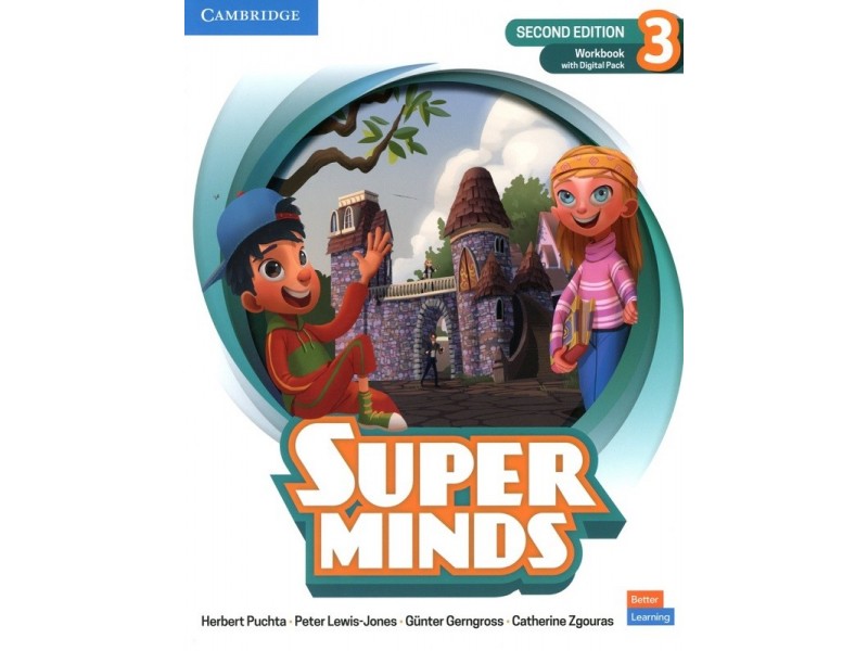 SUPER MINDS (BE) 2ED. 3 WB WITH DIGITAL PACK