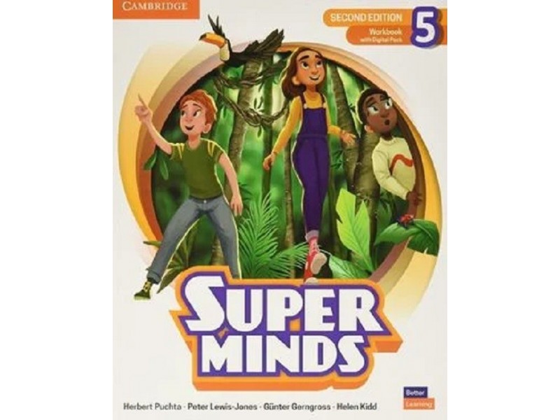 SUPER MINDS (BE) 2ED. 5 WB WITH DIGITAL PACK